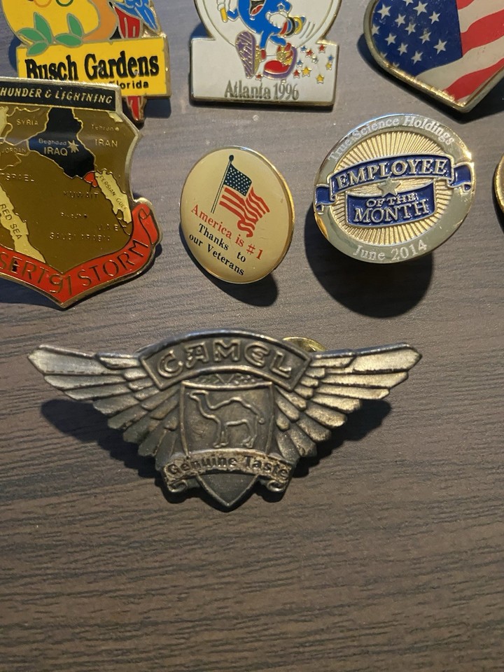 Pin Lot 8 Each Miscellaneous See Photos | eBay