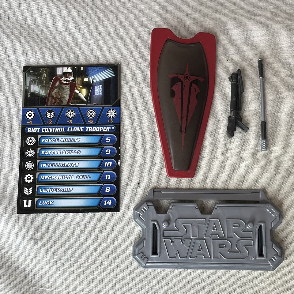 Star Wars Figure Riot Control Trooper Clone Wars Collection 49 2011 ...
