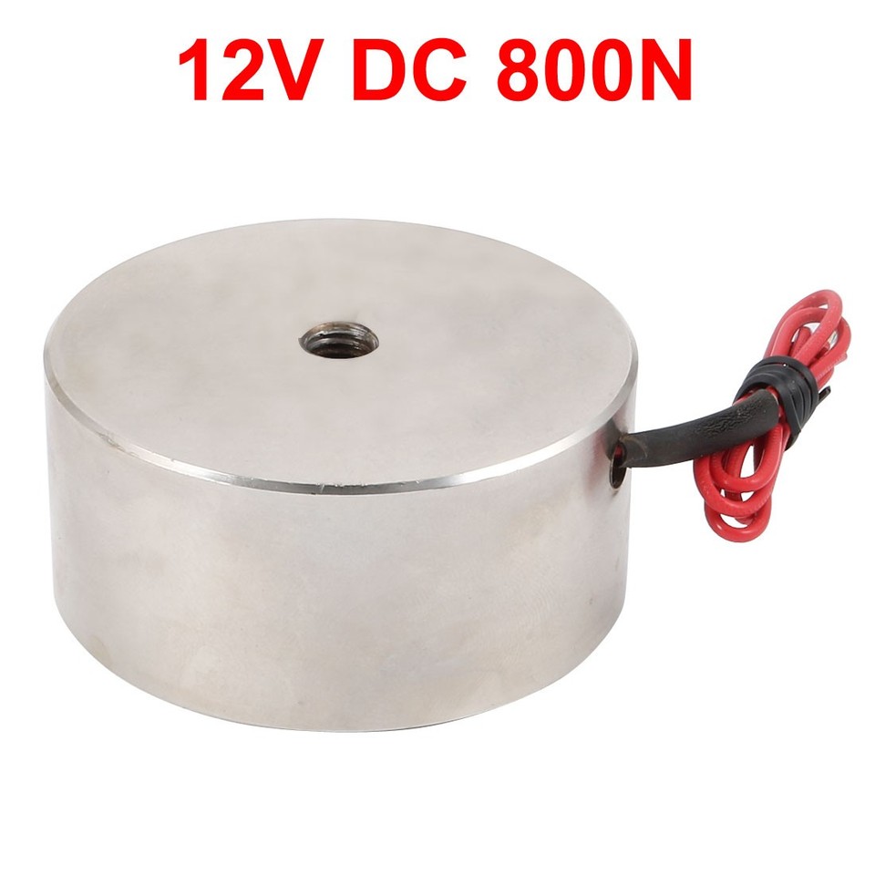 12V DC Lifting Holding Magnet Electromagnet Solenoid Electric Magnet ...