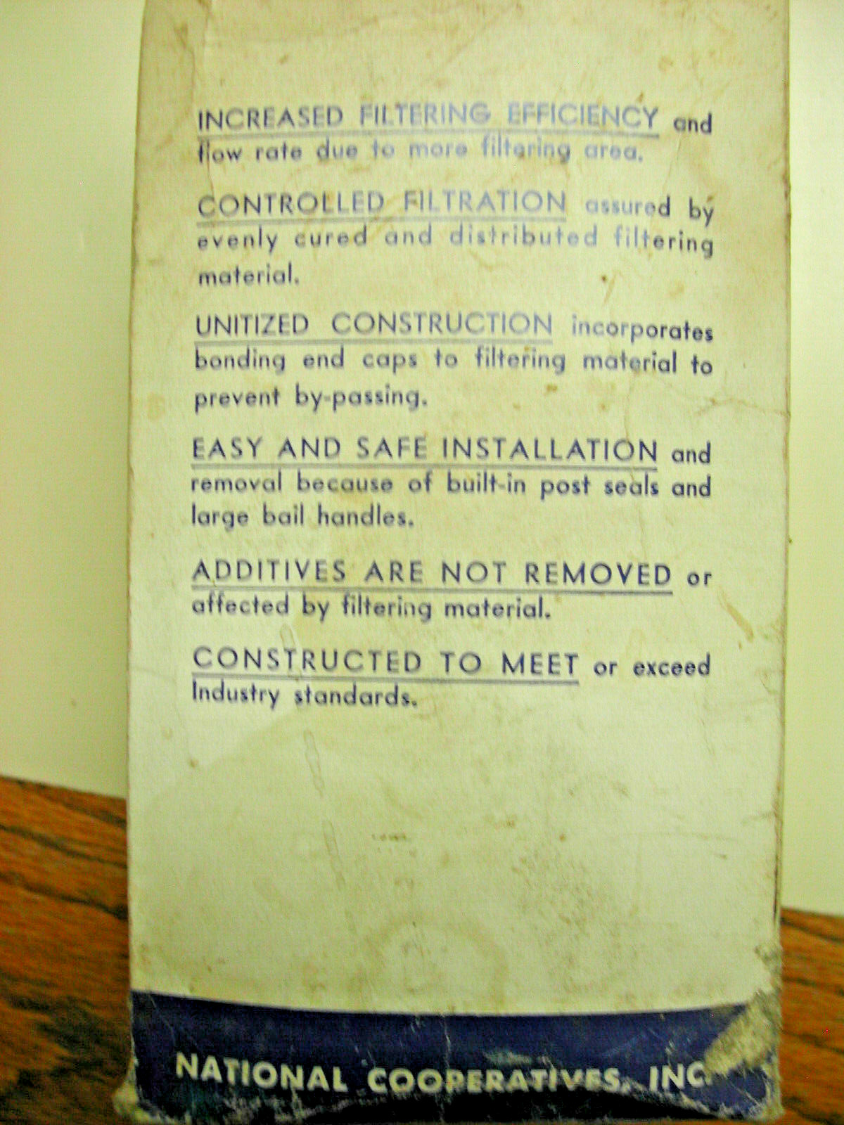 Vintage CO-OP Cartridge Oil Filter PL-122 - 1950s Buick Olds Pontiac | eBay