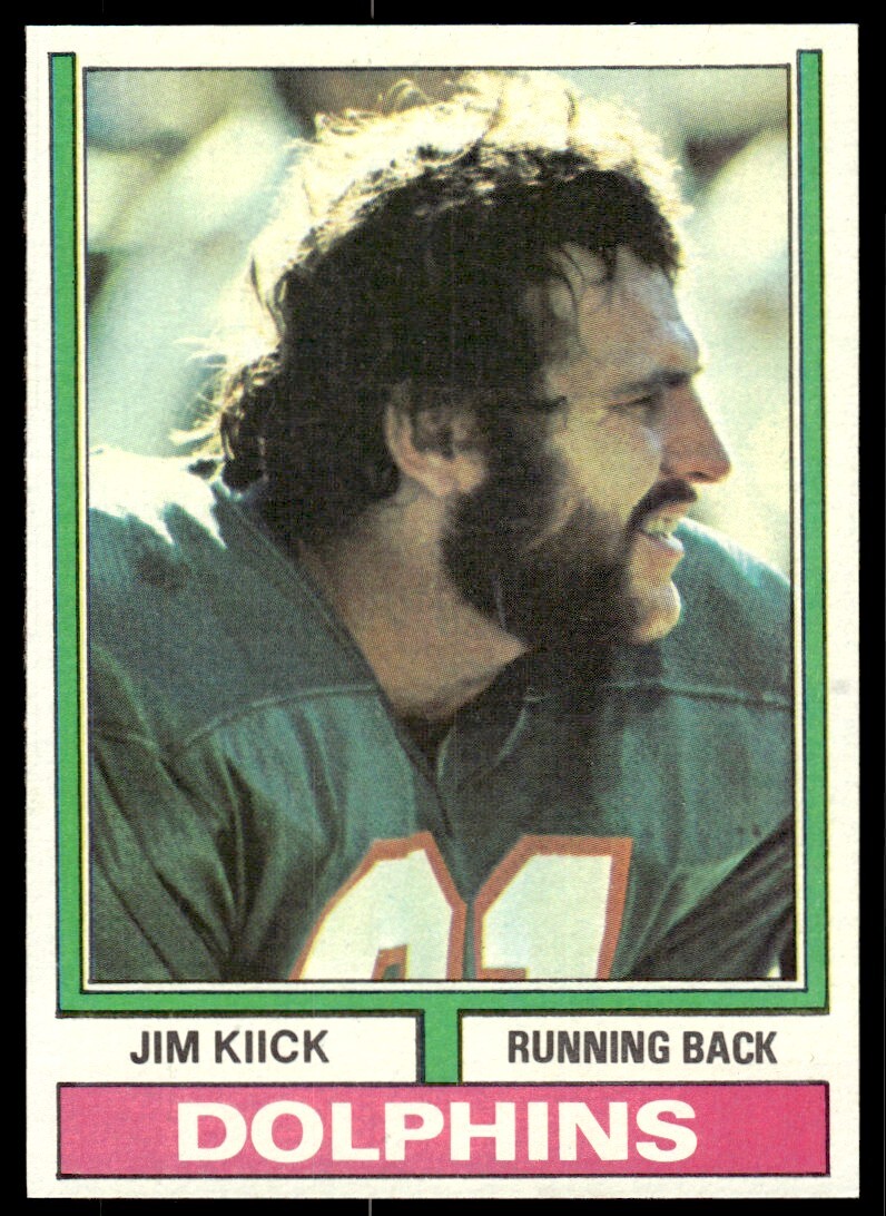1974 TOPPS JIM KIICK MIAMI DOLPHINS #479 | eBay