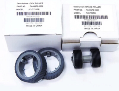 4 x Set Pickup Rollen für Fujitsu Scanner Fi 7120 7130 7135 7140 7160 ...