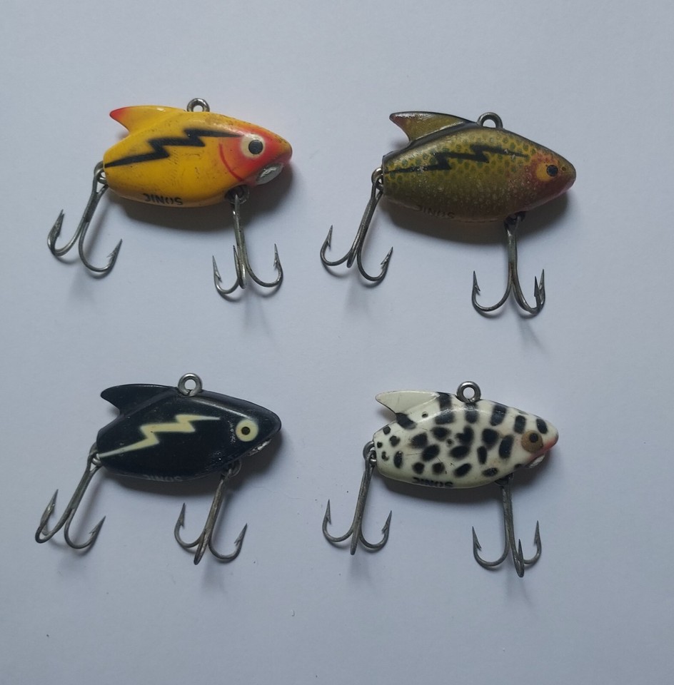 Lot Of 4 Vintage Heddon Sonic Lures | eBay