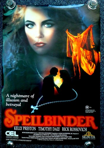 SPELLBINDER Original 1990 Australian Video Horror Movie Poster Kelly ...