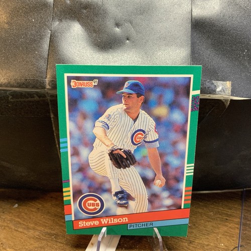 1991 Donruss Baseball Card Steve Wilson Chicago Cubs #519 | eBay