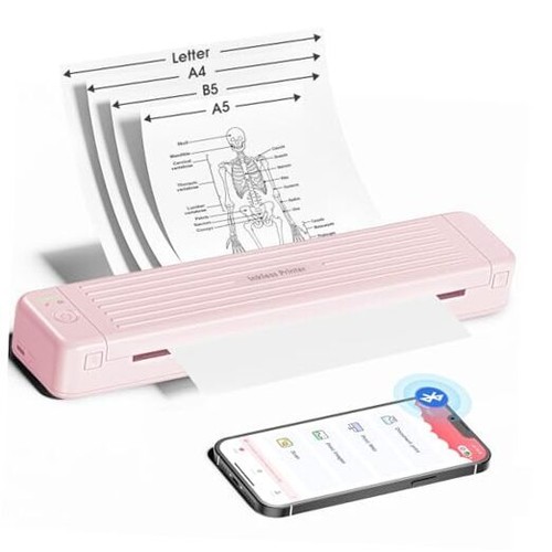 Mobile Portable Wireless Printer, P831 Portable Thermal Transfer ...
