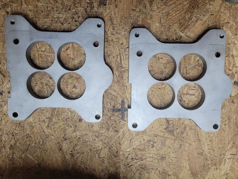 Magnesium 426 Hemi Cross ram with original carb plates new never ...