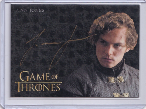 Game of Thrones Finn Jones as Loras Tyrell Valyrian Steel Autograph ...