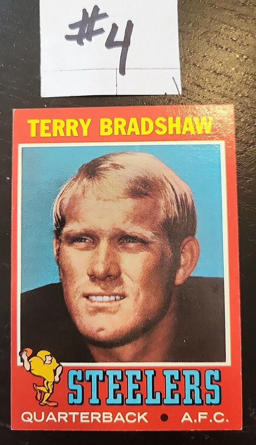 1971 Topps #156 Terry Bradshaw ONE Rookie Card Team: Pittsburgh ...
