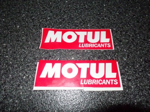 2 NEW MOTUL LUBRICANTS ATV MX STICKER DECAL HONDA TRX 250R 450R YFZ ...