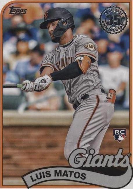 2024 Topps Series 1 - 1989 Topps Baseball Luis Matos #89B-24 (RC) for ...