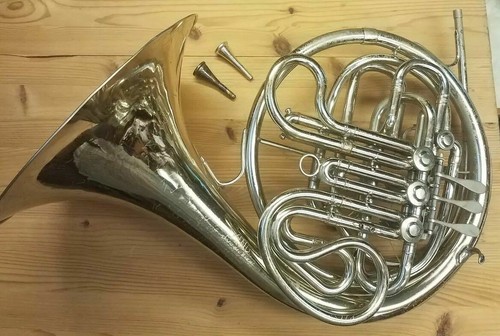 King Musical Instruments 1160 Step UP Double French Horn with Hard Case ...