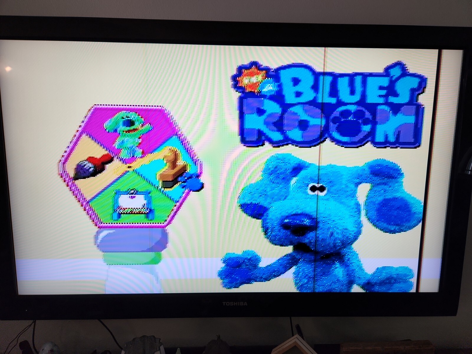 *TESTED * Nick Jr Blues Clues Blues Room Kids Plug & Play TV Kids ...