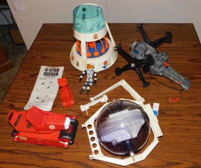 MATTEL MAJOR MATT MASON Toys STAR SEEKER Space Crawler Bubble Uni ...