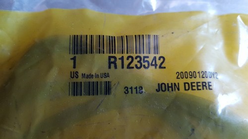 JOHN DEERE R123542 GASKET, ROCK.COV. P.T. 4.5 NEW | eBay