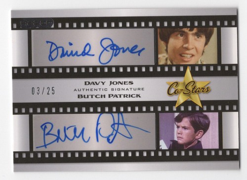 Davy Jones/Butch Patrick 2010 Razor Pop Century Dual Autograph Card ...