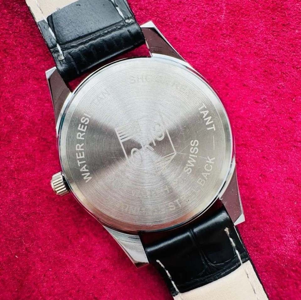 ORIS Vintage Swiss Hand-Wind Watch 17 Jewels Serviced Working Mens 35mm ...