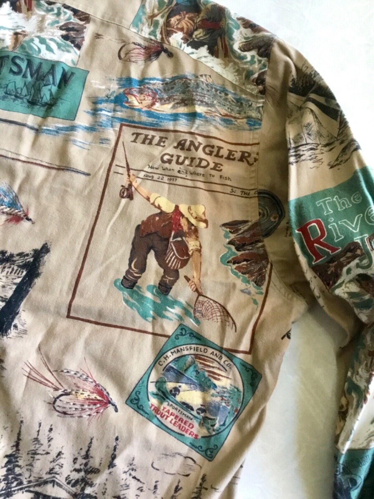 *RARE* Vintage Polo Ralph Lauren Fishing Sportsman Sh… - Gem