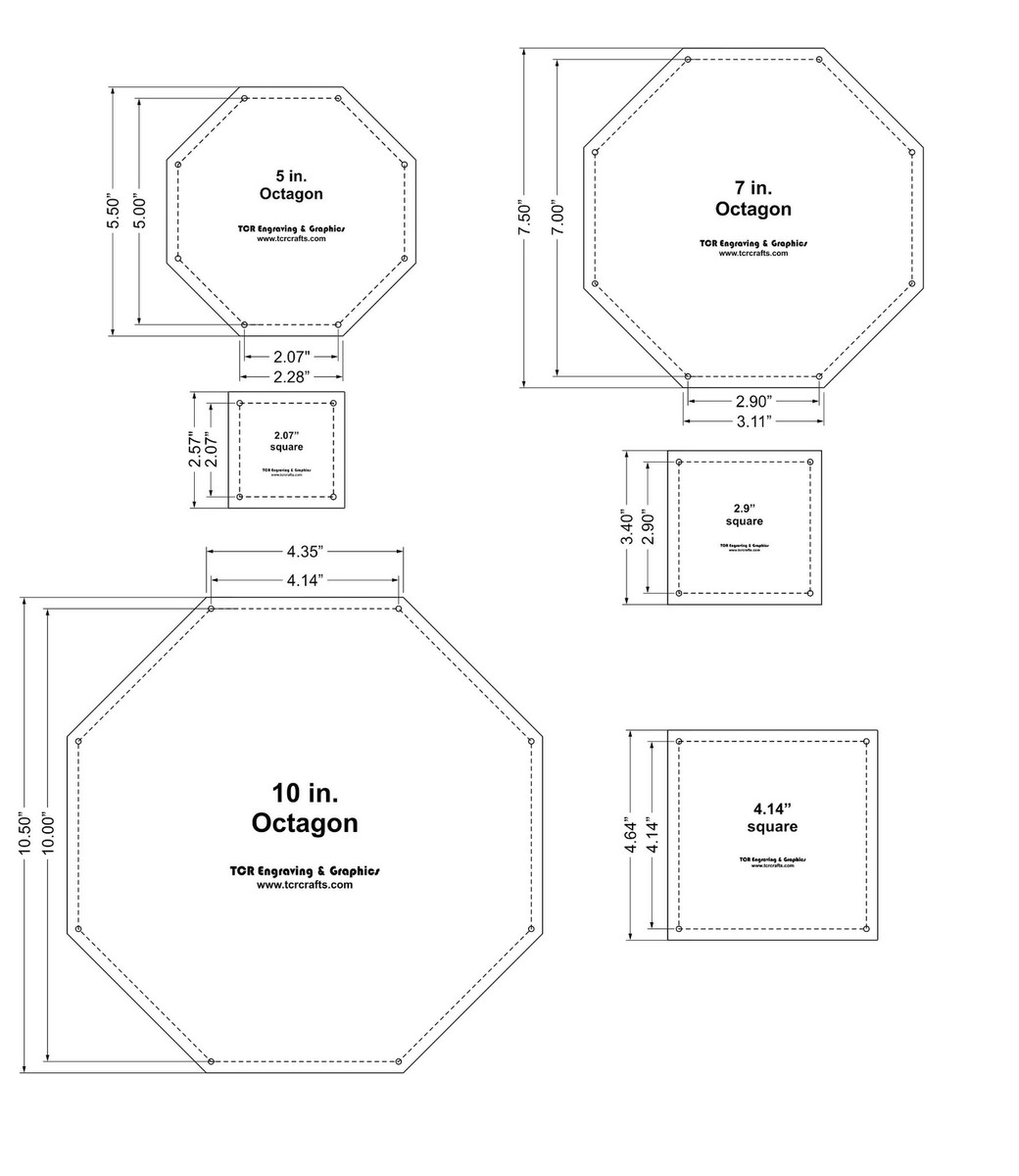 Octagon Template