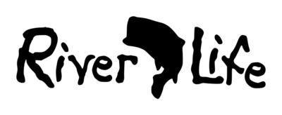 Fishing River Life Decal #1 2.5