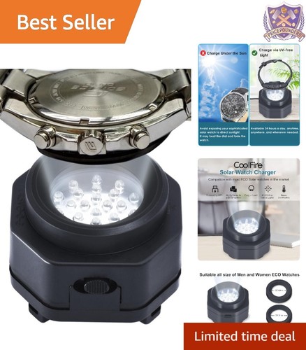 Solar Watch Charger UV-Free Portable Fast Charging for Eco-Friendly ...