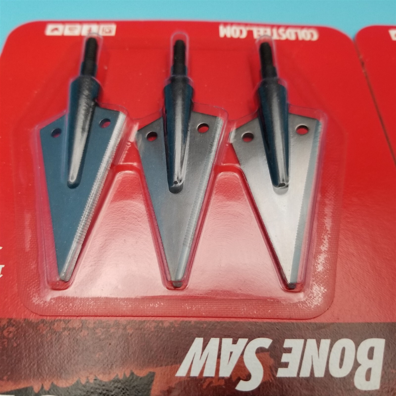 Cold Steel Bonesaw Broadheads Serrated Edge Cheapshot 125 Grain. Six (2 ...