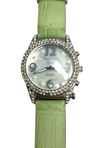 Marcel Drucker Collection Women's Lime Green Crystal Quartz Watch | eBay