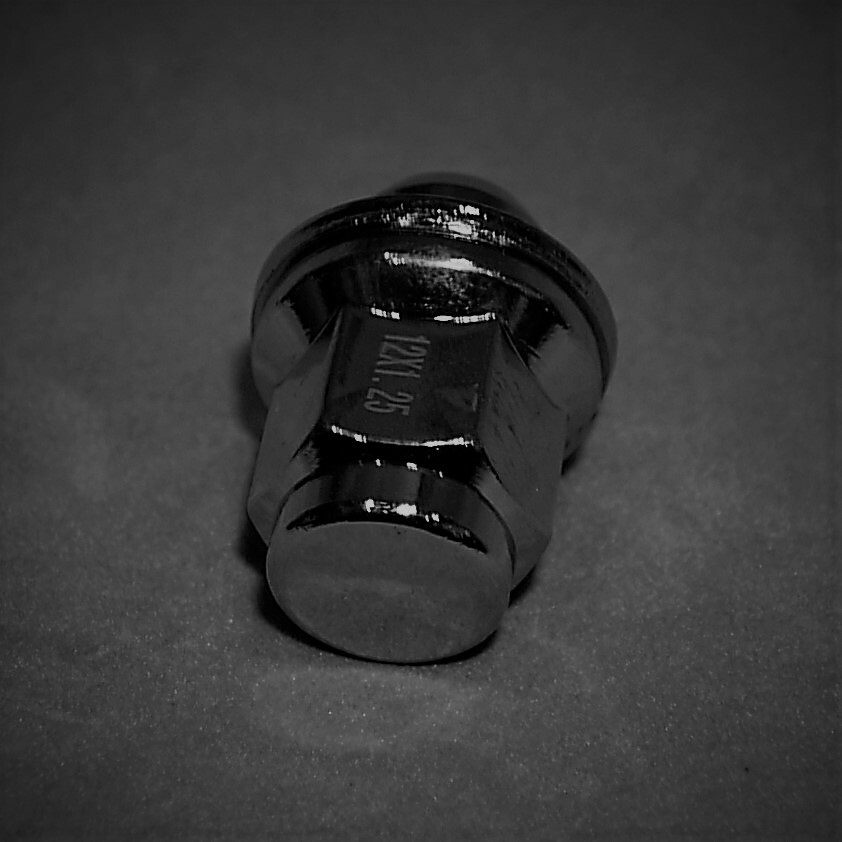 6 Chrome M12x1.25 Lug Nuts for Nis. 2009-18,Infiniti 2007-18 40224 ...