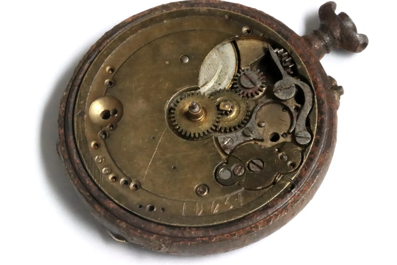 Very old defective incomplete pocket watch | eBay