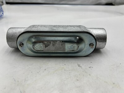 Pack of 3 Eaton Crouse-Hinds C100M Conduit Body Silver | eBay