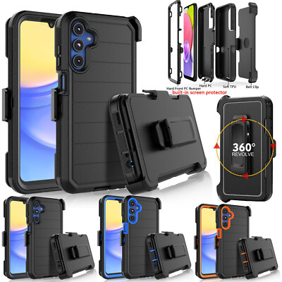 For Samsung Galaxy A15 5G Phone Case Fits Otterbox Defender + Screen ...