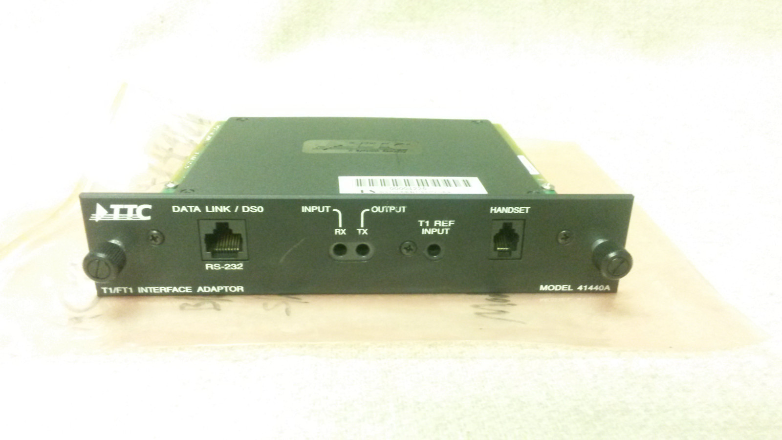 ACTERNA TTC 41440A T1/FT1 Interface Adaptor Card for Acterna TTC 6000 ...