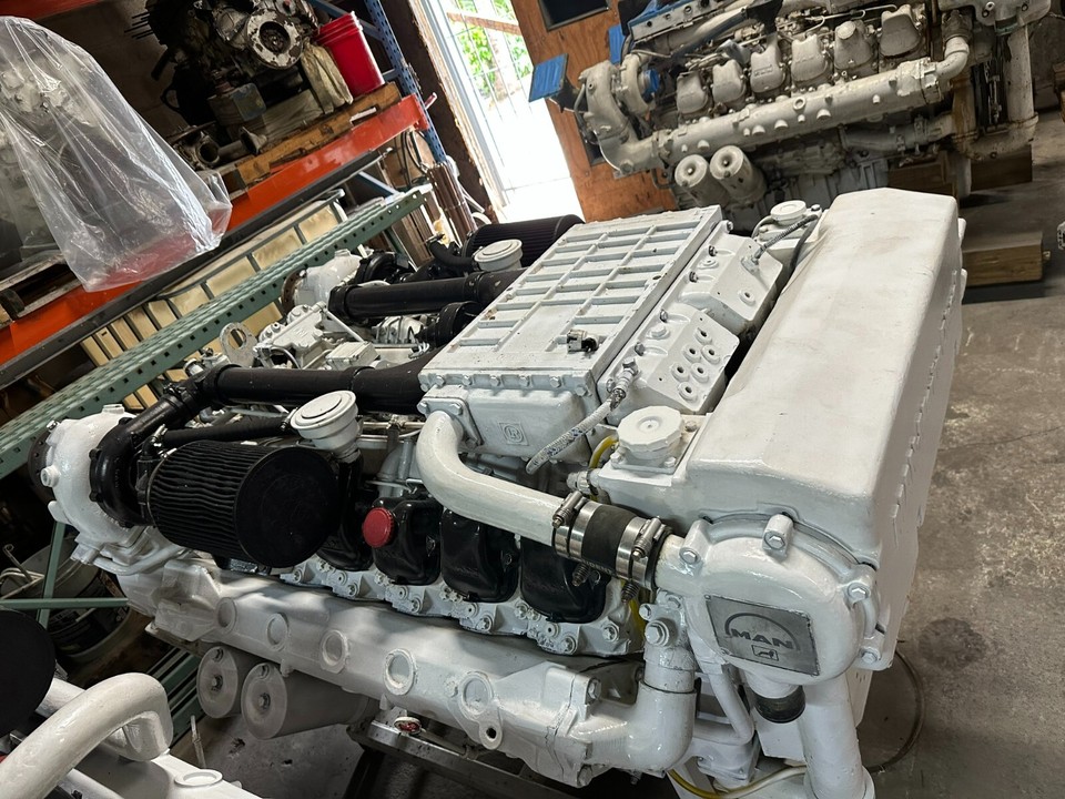 MAN ENGINE D2842LE406 1200HP | eBay