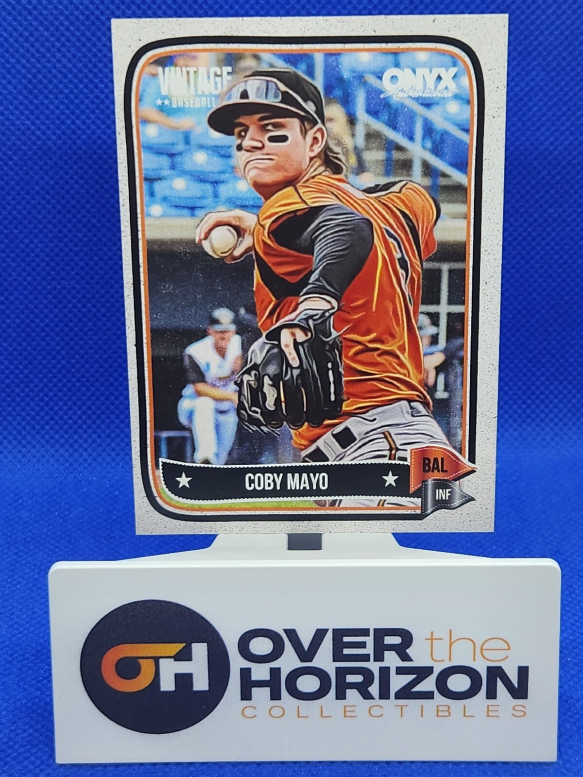 COBY MAYO 2024 Onyx Vintage ROOKIE CARD #OVCOMA ~ Baltimore Orioles | eBay