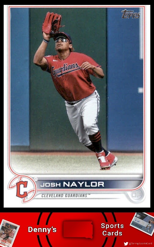 2022 Topps #77 Josh Naylor Cleveland Guardians Baseball Card | eBay