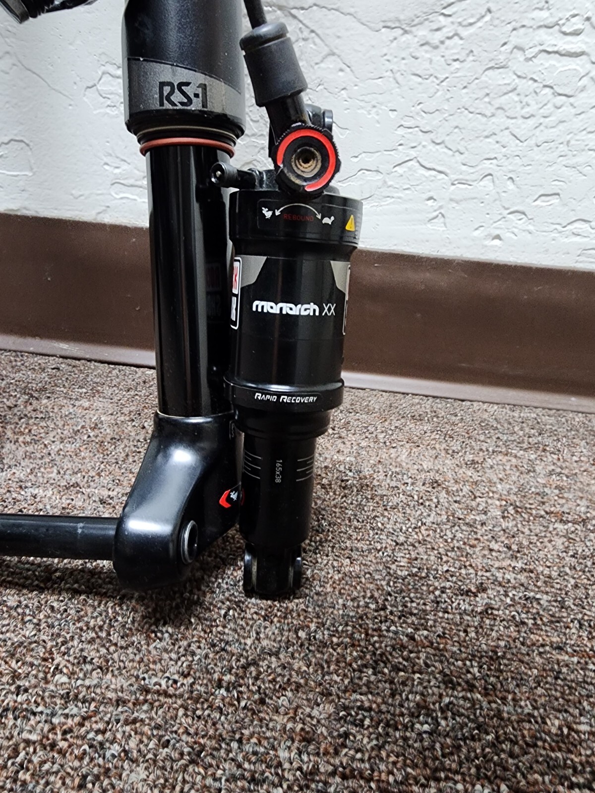 Rock Shox Sram RS-1 Carbon Air Fork 29 100mm 15X110mm , Rock Shox ...