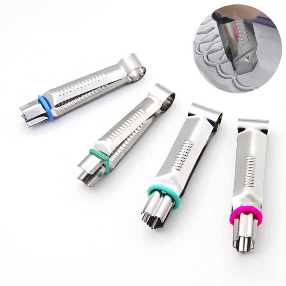 4Pcs Sugar Biscuit Engraving Tools Cake Decorating Kit Cookie Lace | eBay