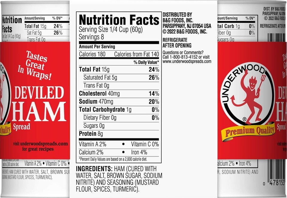 Underwood Deviled Ham Spread, 4.25 Ounce (Pack of 4) | eBay