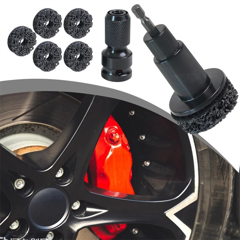 Wheel Stud Cleaner Wheel Hub Resurfacing Kit Portable Rust Remover | eBay