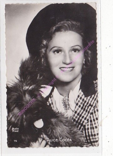 CPSM RPPC STAR ALICE COCEA PHOTO STUDIO PIAZ Edt P.I.75 | eBay