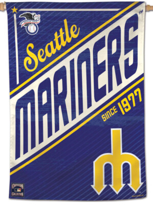Seattle Mariners SINCE 1977 Cooperstown Collection Retro-Style 28x40 ...