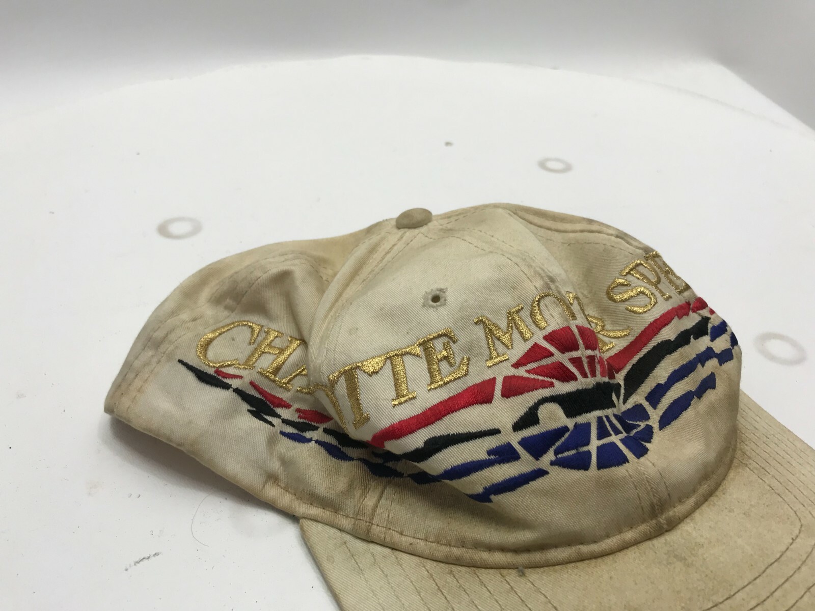 Vintage Charlotte Motor Speedway Baseball Hat See Pic… - Gem