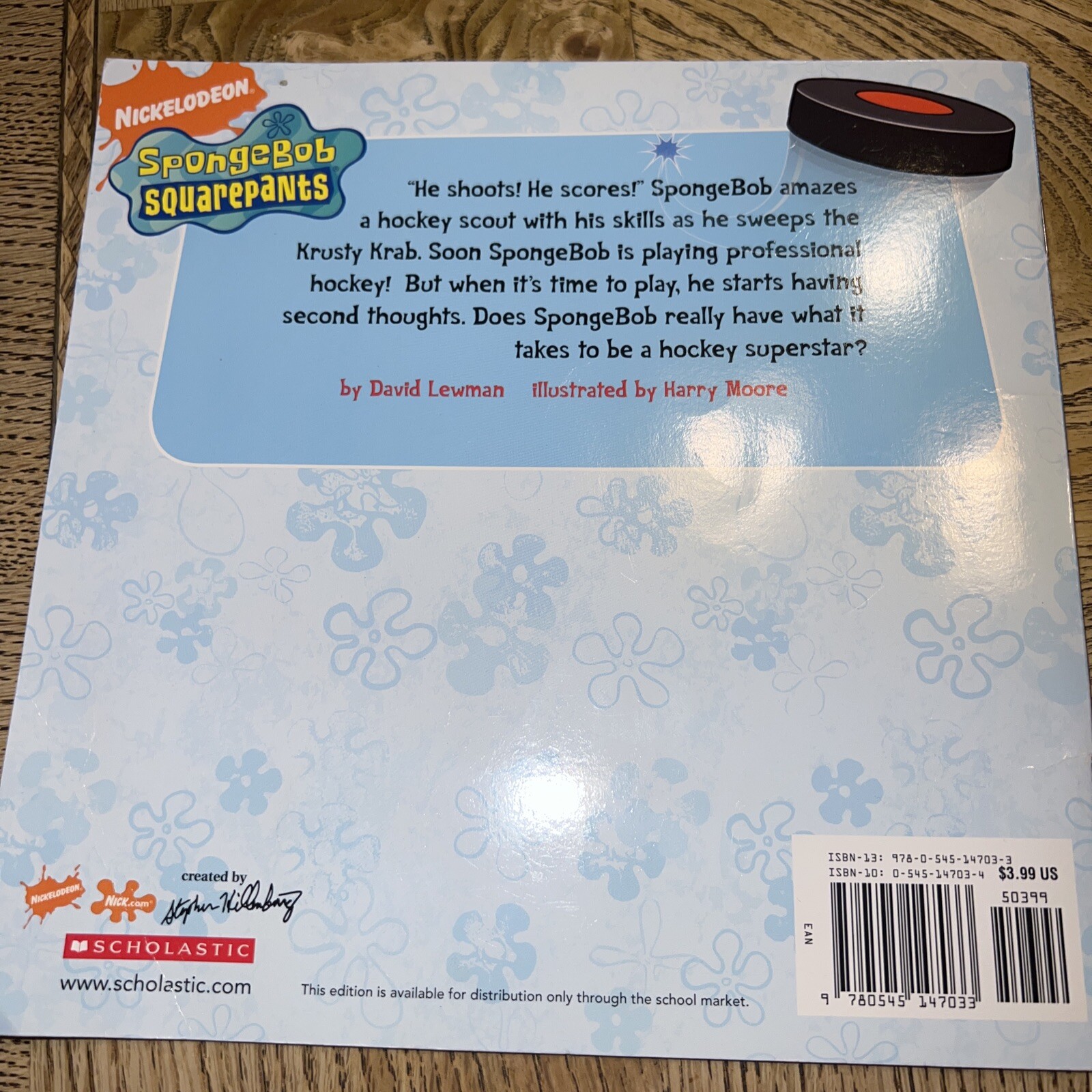 SPONGEBOB'S SLAP SHOT (NICKELODEON SPONGBOB SQUAREPANTS) By David ...