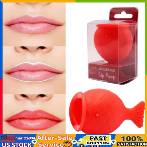 Silicone Fish Shape Natural Pout,Mouth Tool Sexy Lip Mouth Lip Plumper ...