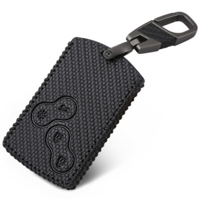 Renault Clio Scenic Car Leather Smart Key Cover Case For Megane Duster ...