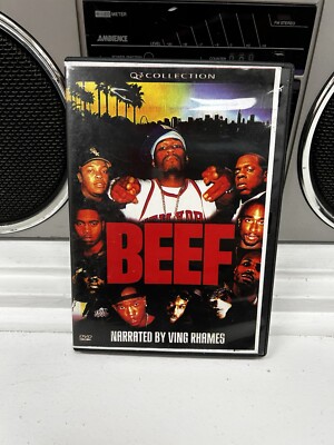 Beef DVD 2003 Tested Works Perfect 50 Cent Jay-Z DMX Tupac Biggie Rap ...