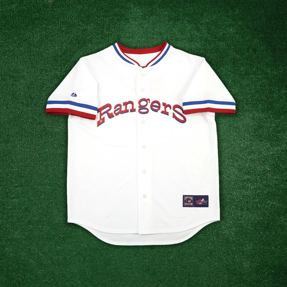 Josh Hamilton 1972 Texas Rangers Cooperstown Men's Home White Throwback ...