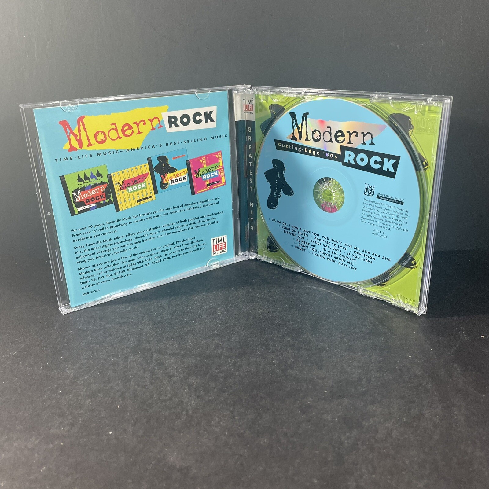 Time Life Modern Rock CD Cool 80s Cutting Edge 80s Lot of 2 | eBay