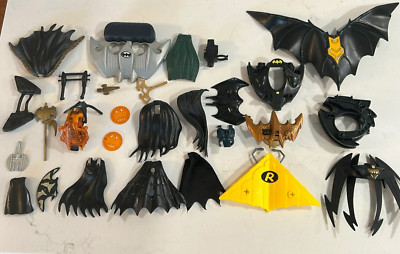 Lot Of Vintage 1990s Kenner Batman Parts, weapons and accessories ...