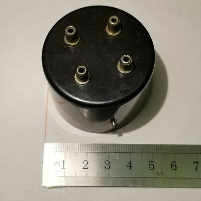 SIX (6) Large Vacuum Tube Bases 4-Pin Short UV Type Pins Bayonet Box X ...